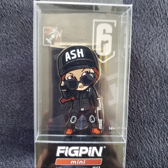 Games | Figpin Collectible Rainbow Six Siege Pin Ash M42 | Poshmark